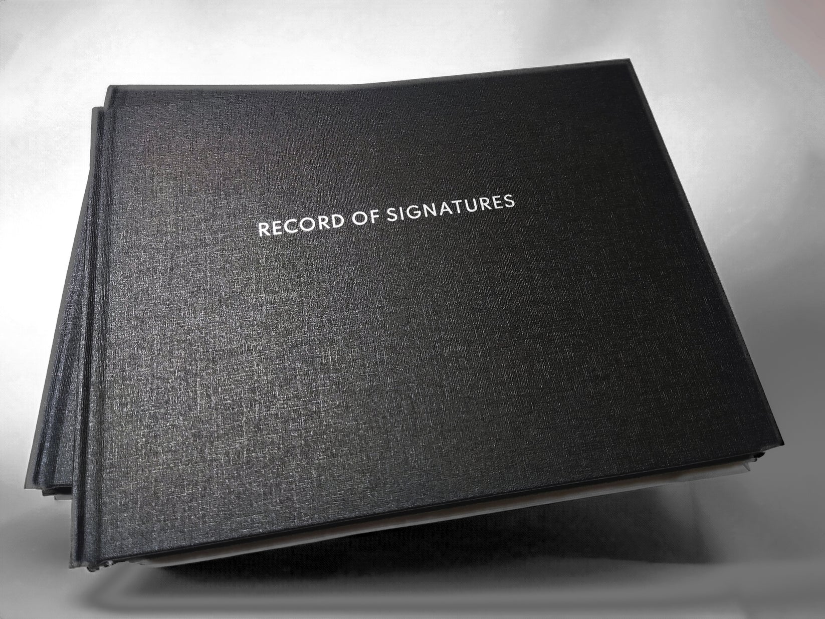 Hardbound Luxe Notary Journal | Record of Signatures – Notary in a Box