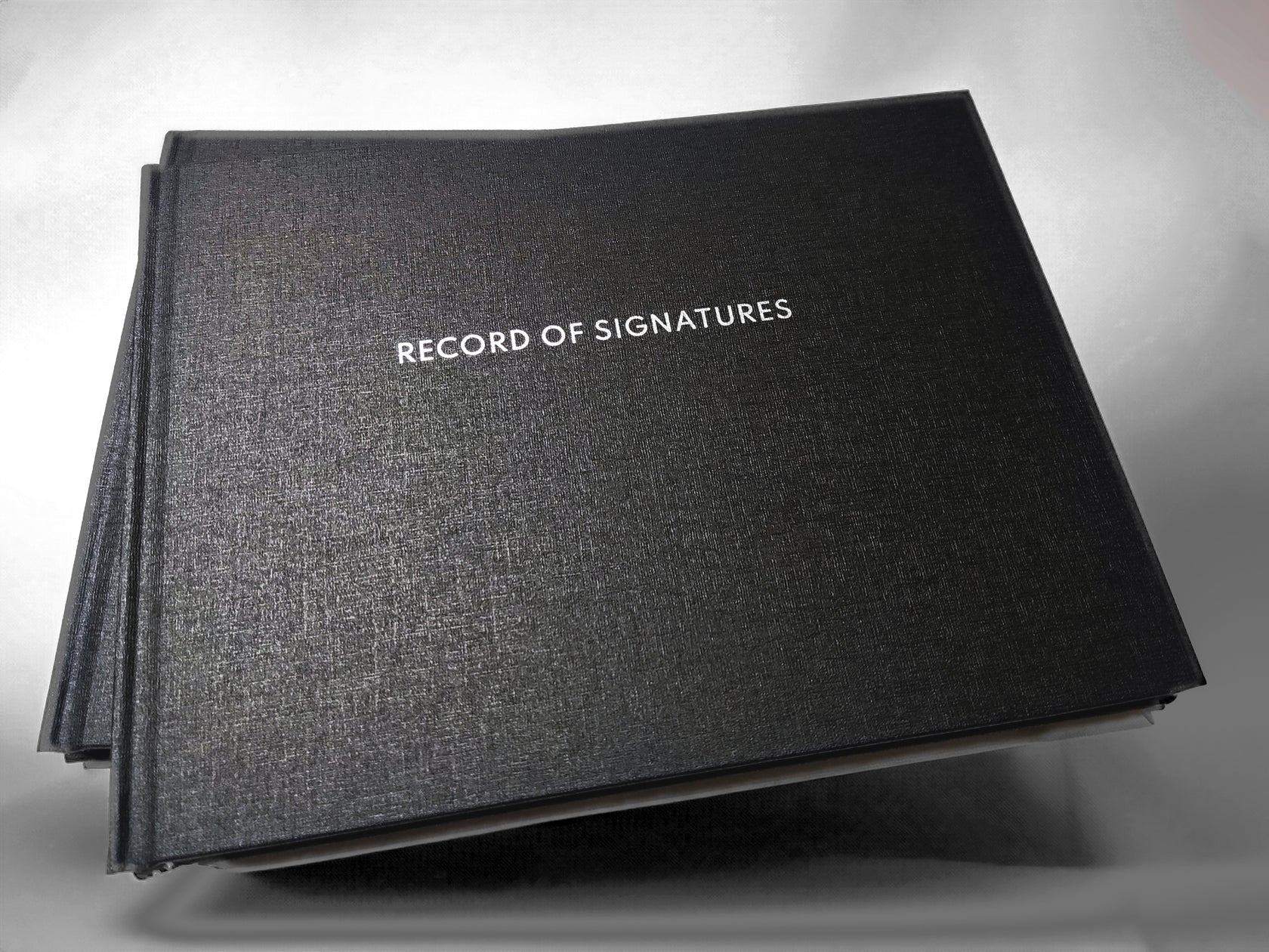 Hardbound Luxe Notary Journal | Record of Signatures – Notary in a Box